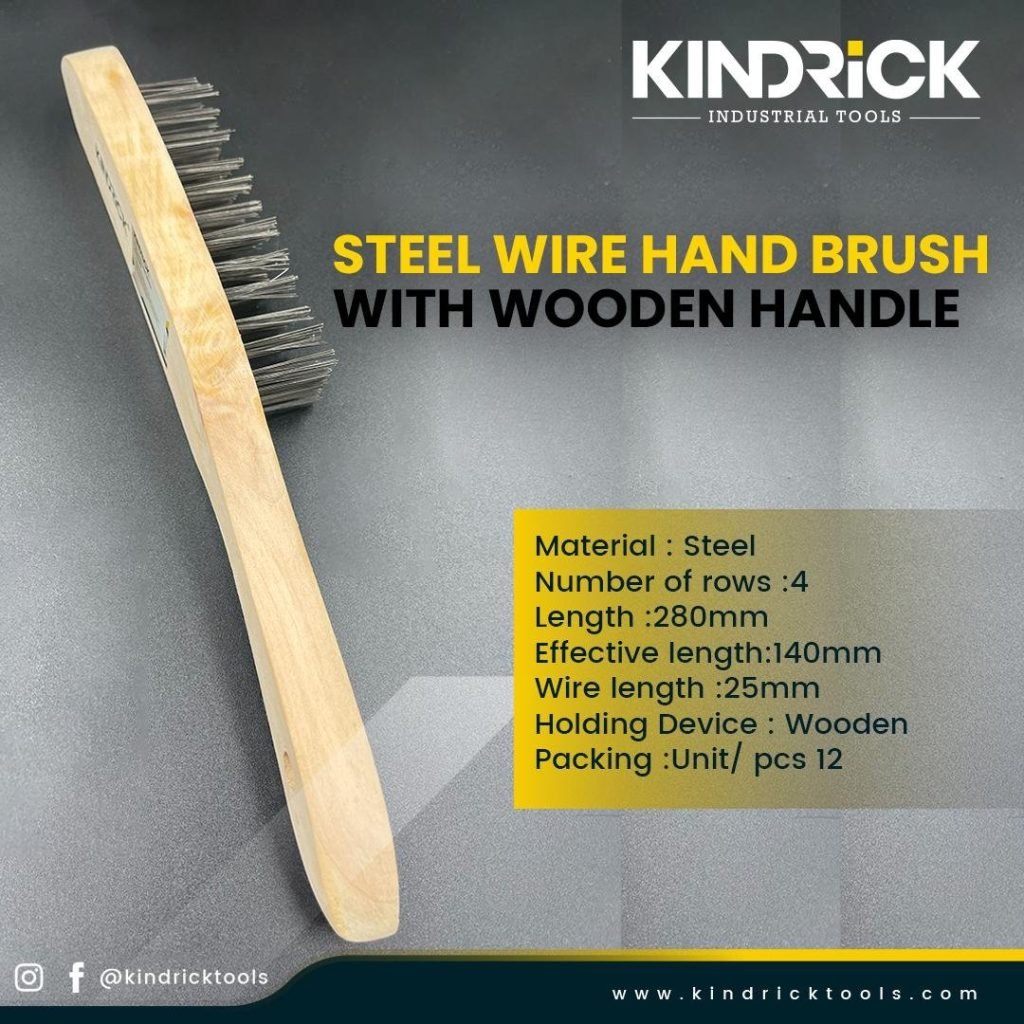 STAINLESS STEEL HAND WIRE BRUSH - Abasco Tools